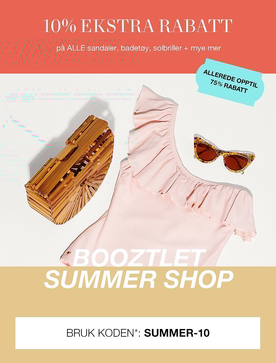 Booztlet.com | Outlet | Mote | Klær – opptil 70% rabatt