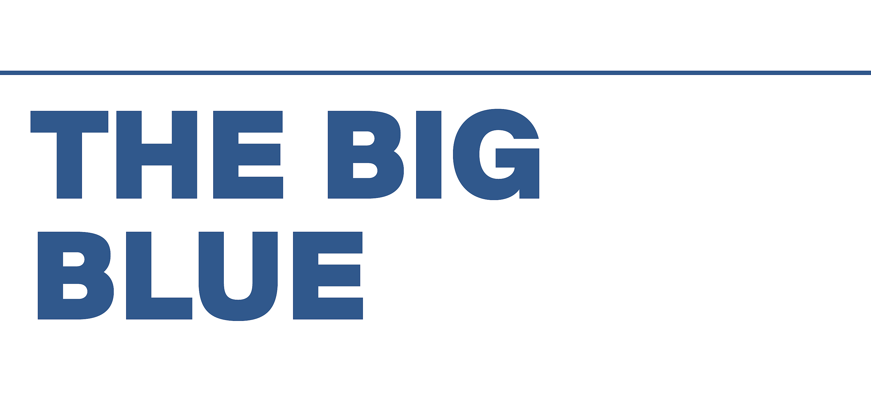 Best Buddies - The Big Blue